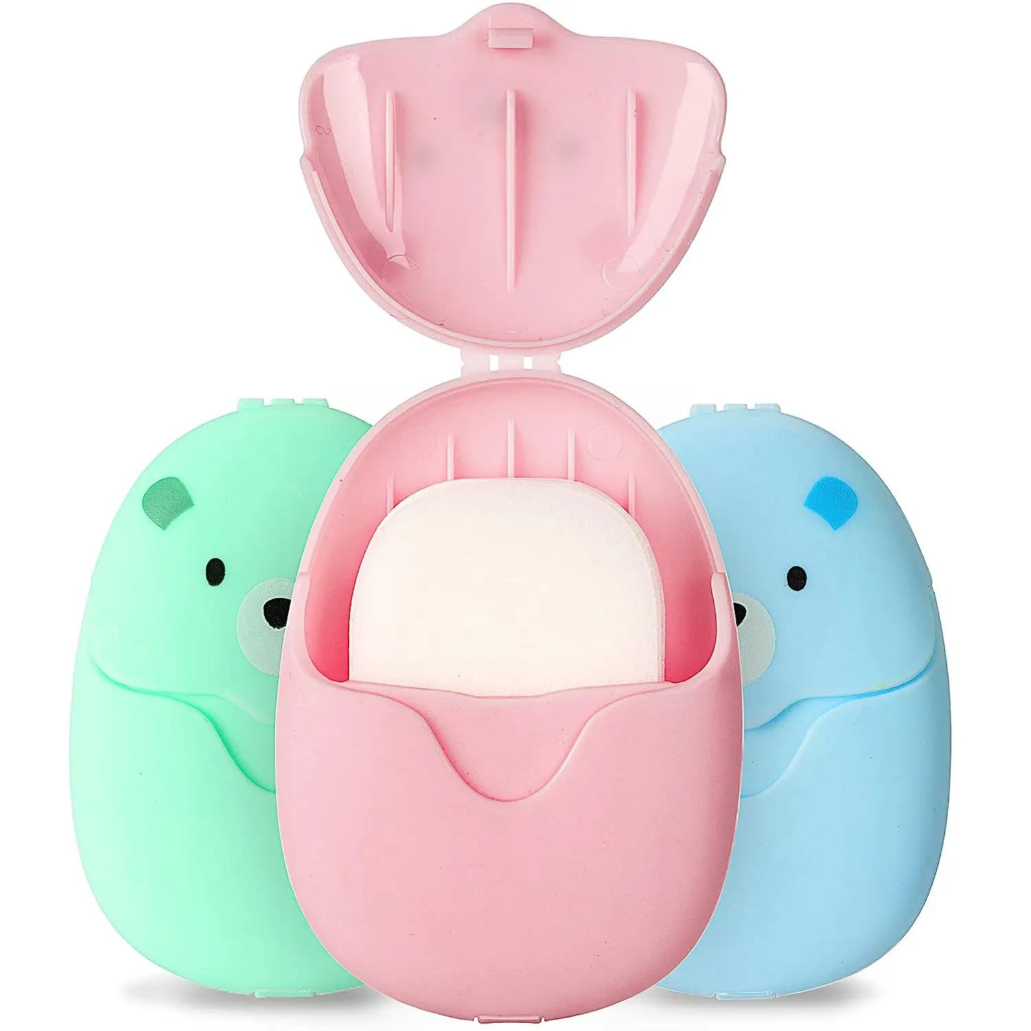 Washing Hand Soap Paper Scented Slice Sheets Foaming Soap Case Paper ...