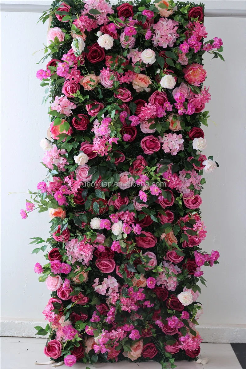 S02566 Custom Flowerwall Birthday Decoration Paneles Florales De Pared ...