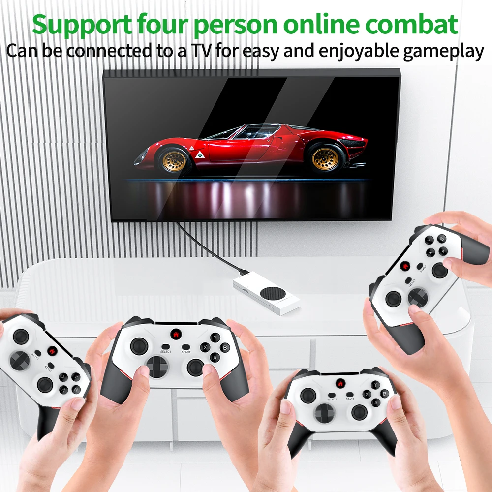 M88 Retro Game Console - 4K HD TV Gaming, 128GB, Wireless Controller ...