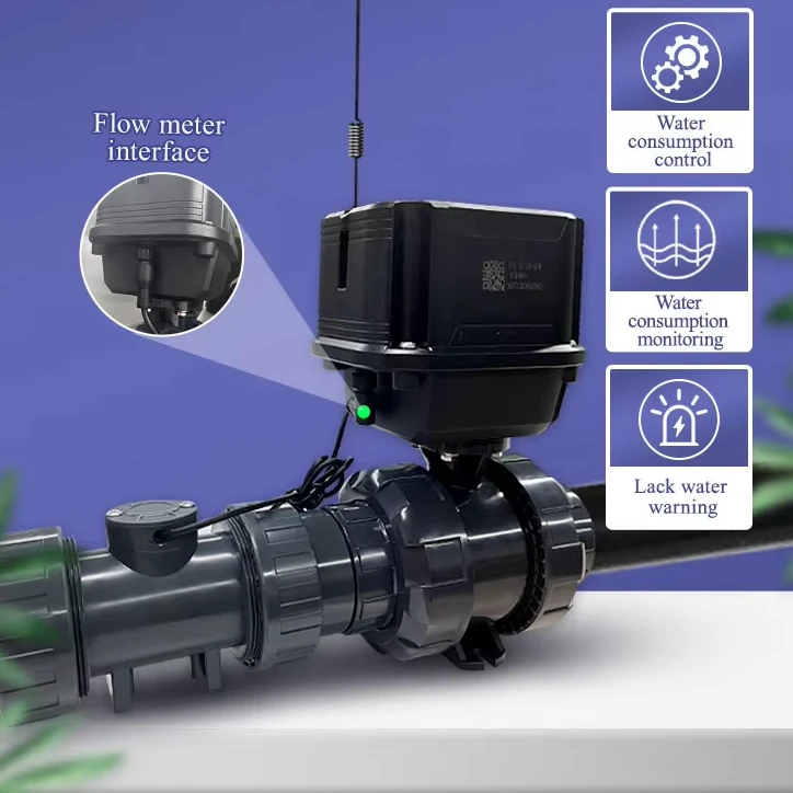 LORAWAN Solar Valve Controller Automatic Irrigation For Agriculture ...