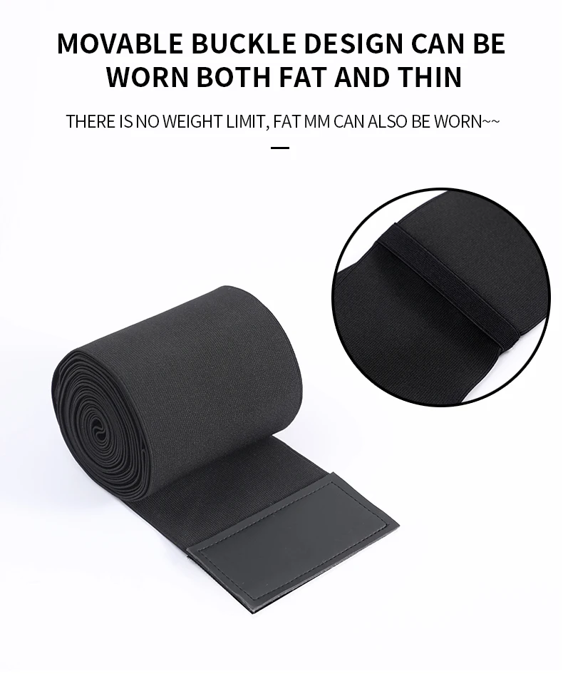 Latex Body Shaper - Waist Wrap Slimming Button Closure Belts
