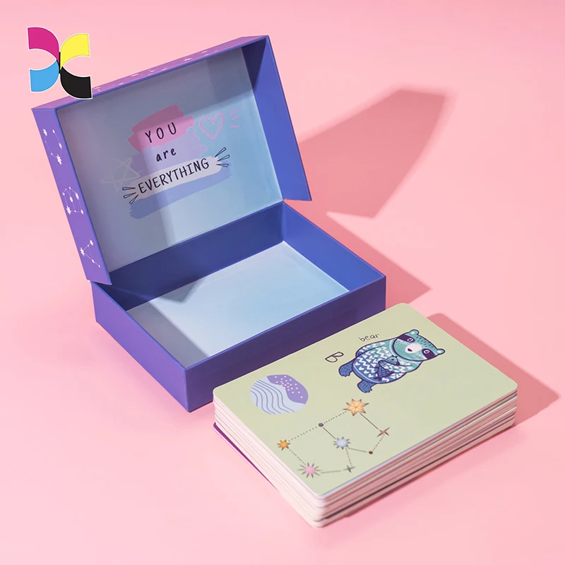 Kids Educational Phonics Baby Learning Cards Game Flap Box