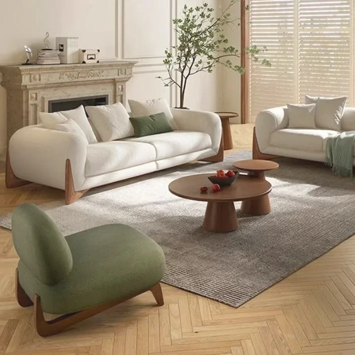 Nordic Living Room Fabric Sofa - Modern & Creative Cashmere Sofa ...