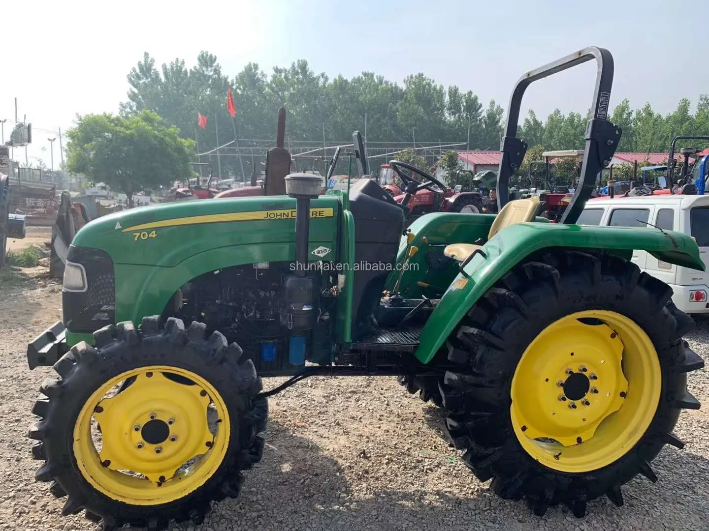 John Deere 70HP 4WD Tractor - Reliable Used Farm Equipment