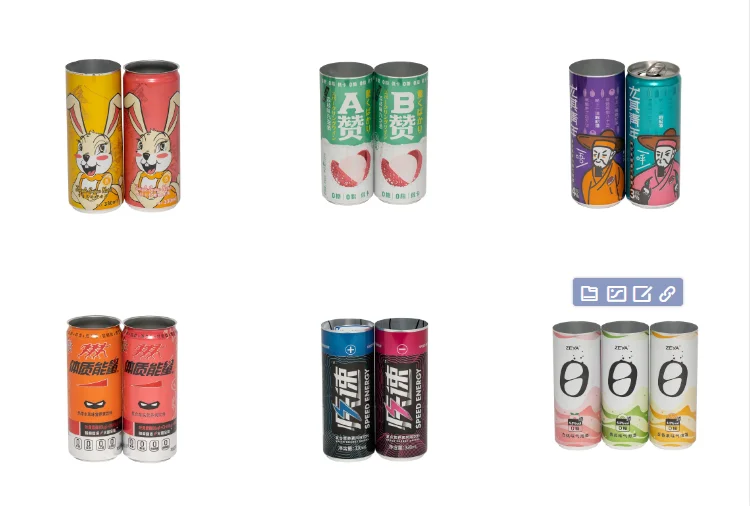 Custom Printed Aluminum Drink Cans - 16oz, 12oz, 500ml