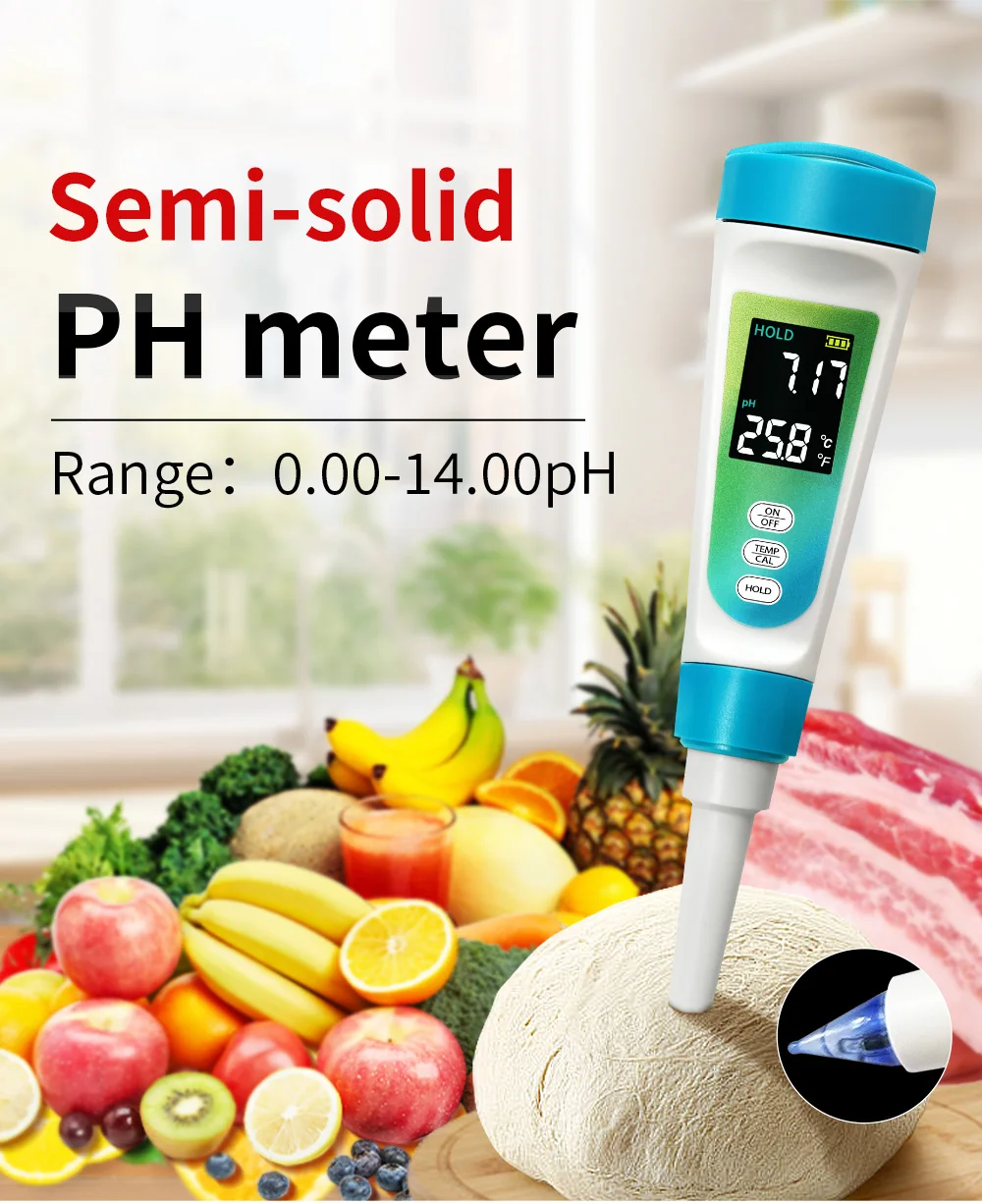 High Quality Pen Type PH Meter for Food, Meat, and Dairy