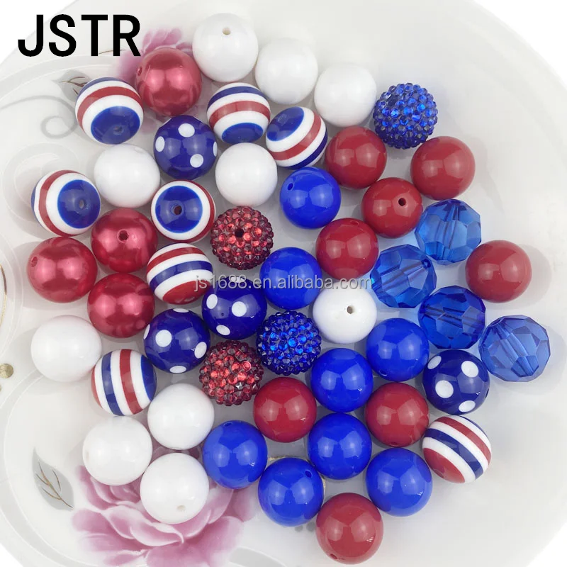 Wholesale Spring Forever Style 20mm Bubble Gum Beads For Bracelet ...