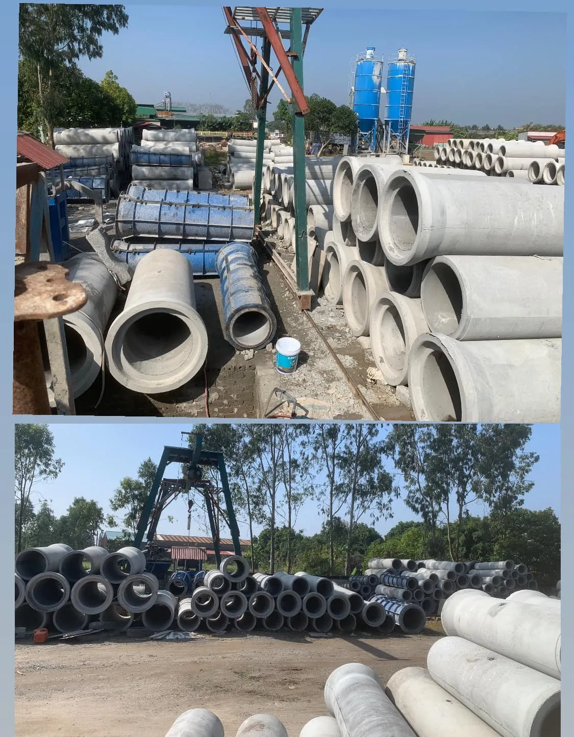 External and Internal Cement Pipe Mould Machinery for Pipe Making ...