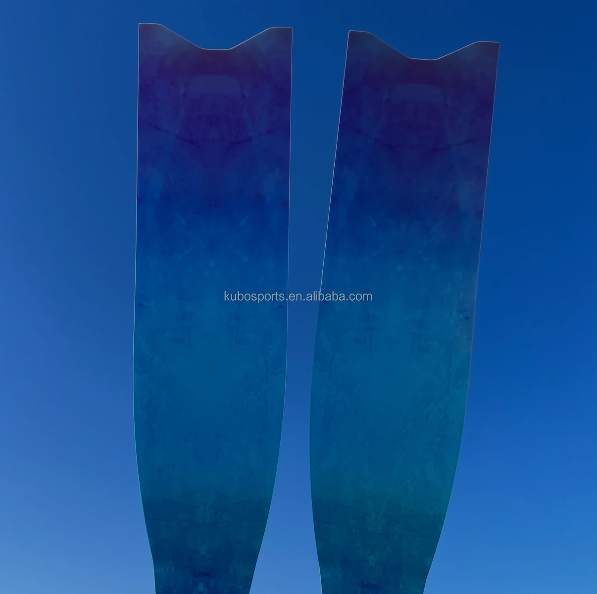 KUBO Glass Fiber Long Fiberglass Transparent Freediving Fins| Alibaba.com