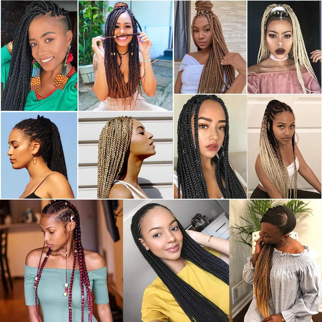 Free Sample Extensions Crochet for African Hair Expression