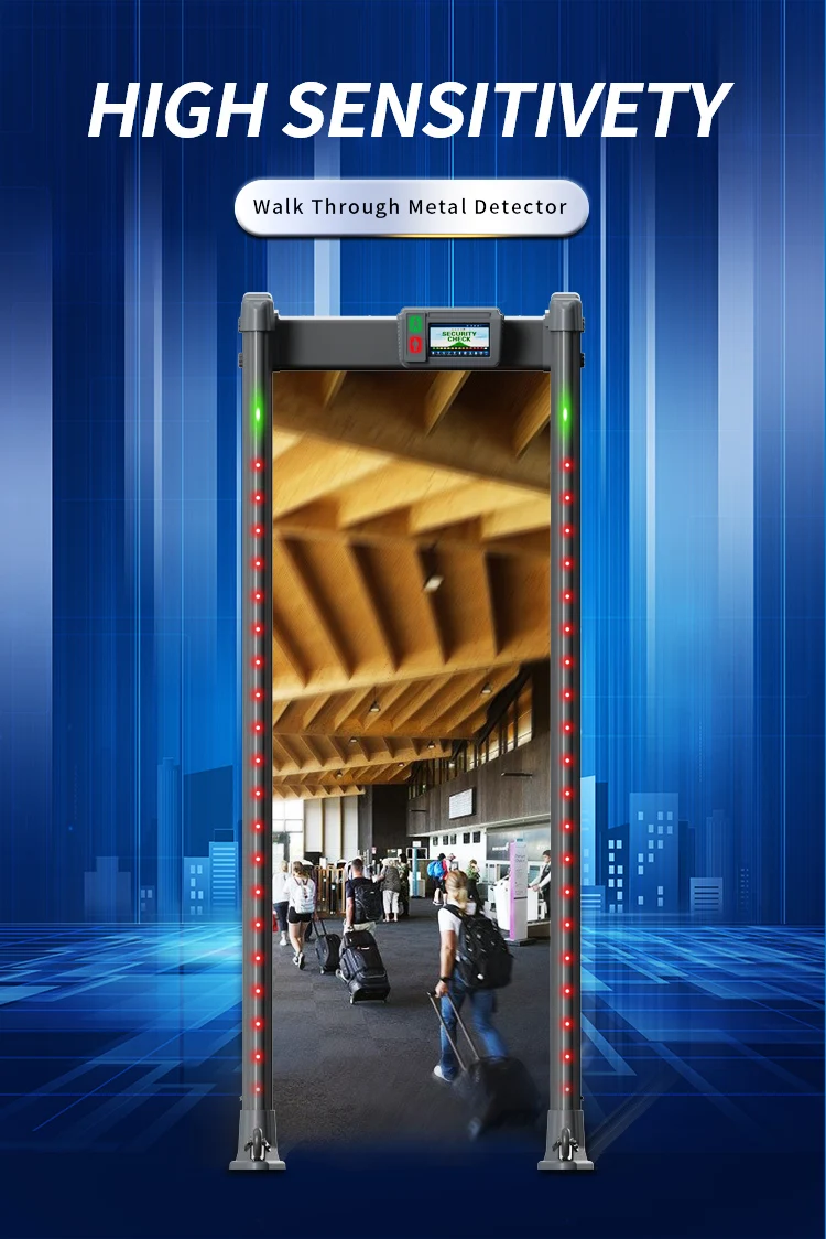 Security Metal Detector Security Wand Walk Through Door Walk Through ...