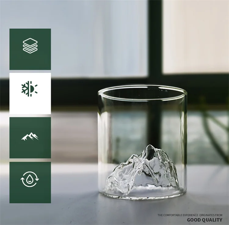Creative Chinese Style 170ml 300ml High Borosilicate Glass Design Cup