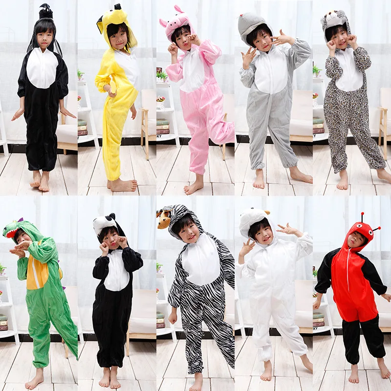 Children's Juneteenth Anime Costumes Animal-Themed Cosplay as Tigers ...