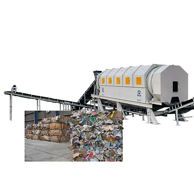 Automatic waste trommel screen Sorting System Trommel Screen Waste Sorting System| Alibaba.com