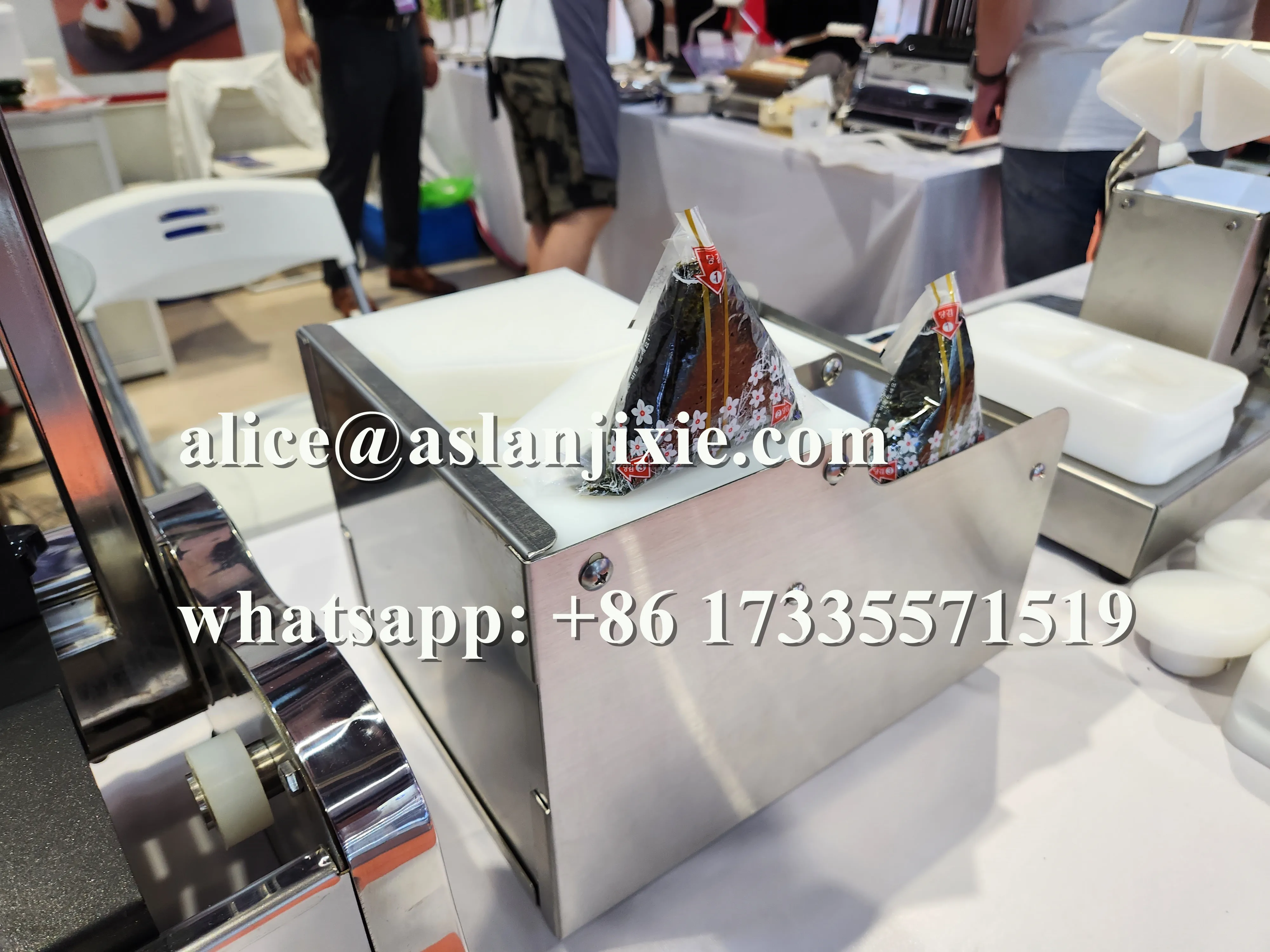 Automatic Onigiri Making & Packing Machine - Efficient Rice Ball ...
