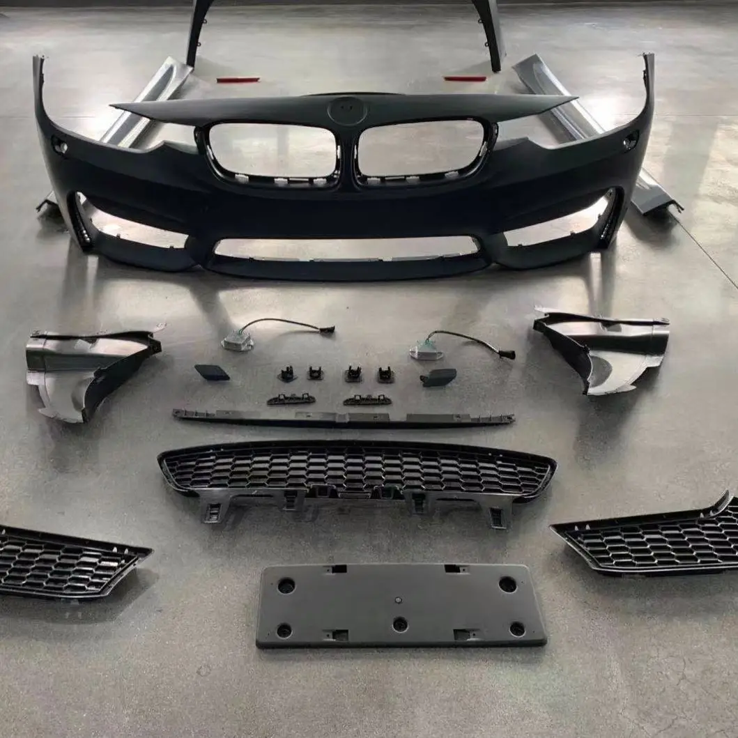 Modified To M3 Style Bodykit Body Kit The Front And Rear Bumper Sets ...
