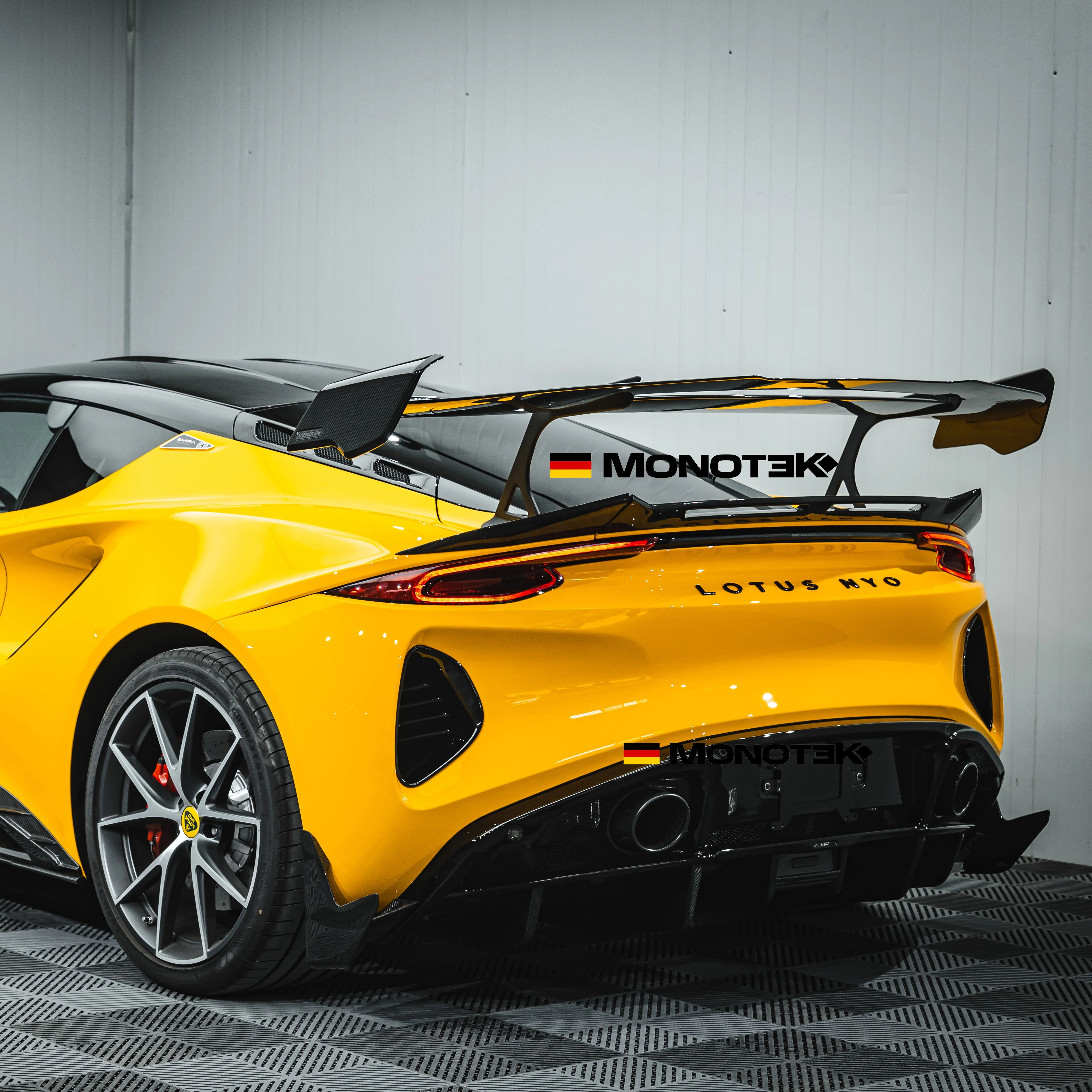 Racing Version Rear Wing Spoiler Body Kits Carbon Fiber New Design Rear ...