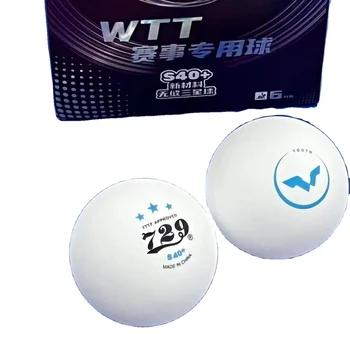Friendship 729 Wtt Table Tennis Balls 3 Star Seamless Pingpong Balls ...