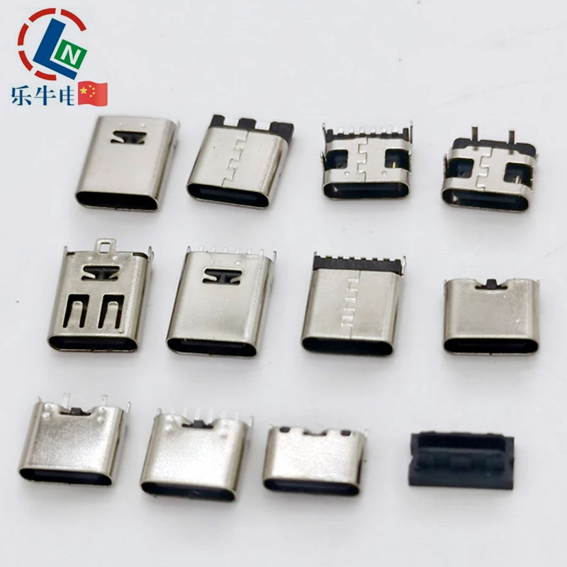 Pcb Pin Connector Dip / Smt / Usb Type Port Dc Power Jack Female 2.0 3. ...