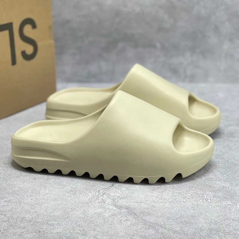 2023 Latest Design Slides With Box Pure Color Non-slip Original High ...