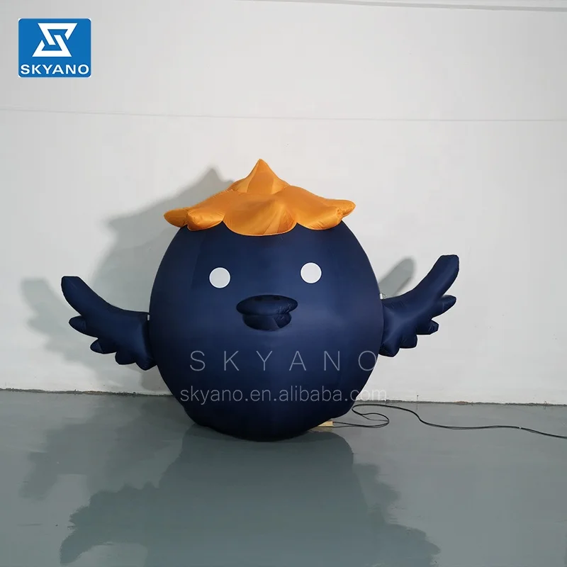 Custom Inflatable Cartoon eagle mascot Cartoon animal characters ...