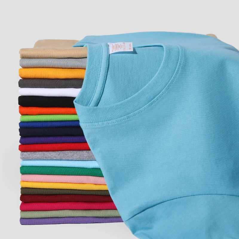 High Quality T Shirt 100% Cotton Tshirts With Logo Printed Plain T ...