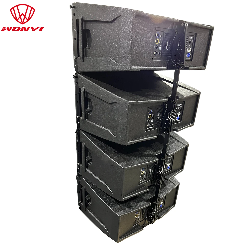 Double 8 Inch Powered Line Array Speaker Hdl28a Active Pro Sound System ...