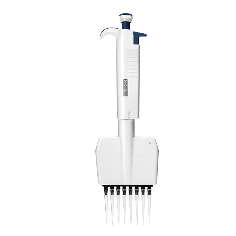 Easy calibration autoclavable variable multichannel pipette multi ...