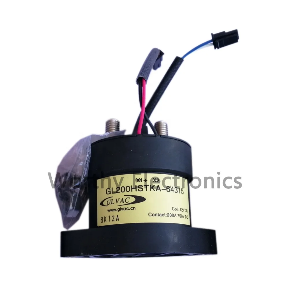 High Voltage DC Contactor GL200 750V 200A for Relay Applications ...