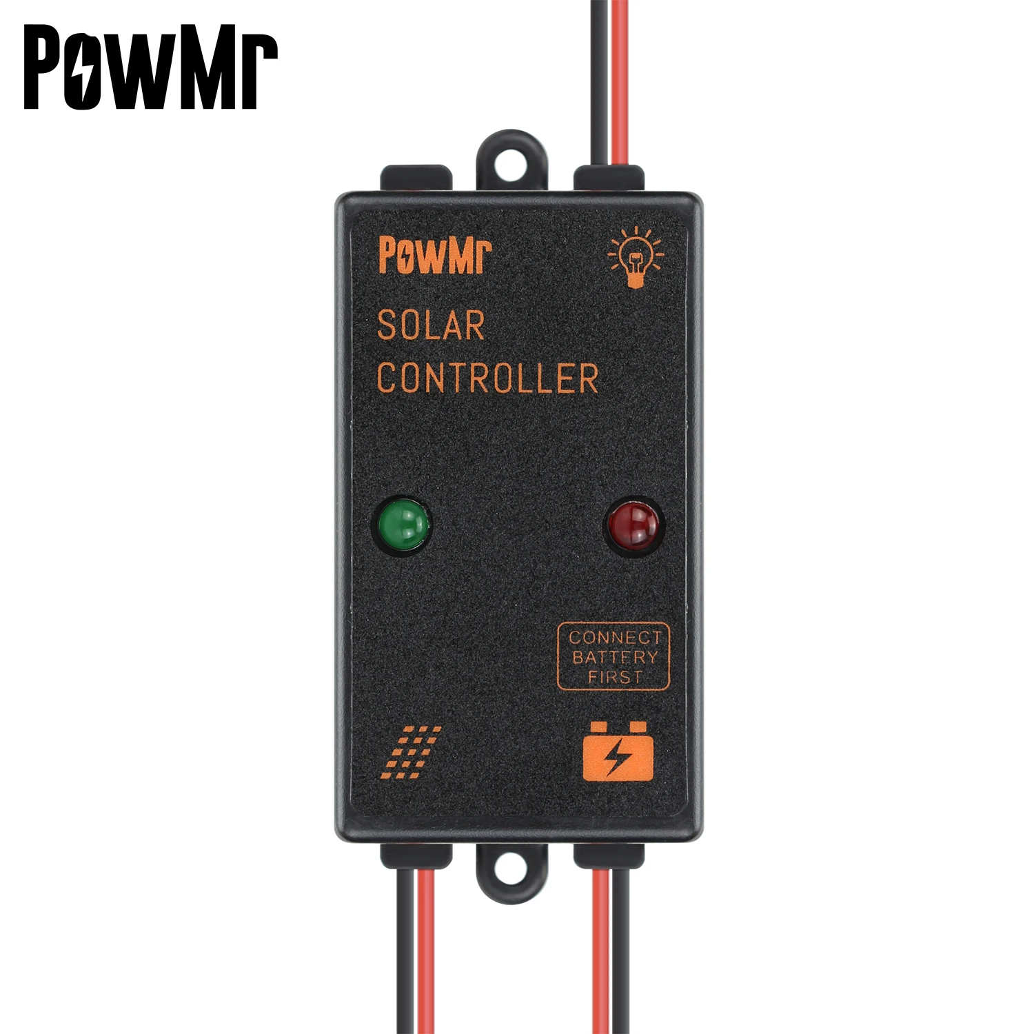 Powmr PWM 5A 12V Mini Solar Controller - IP67 Waterproof