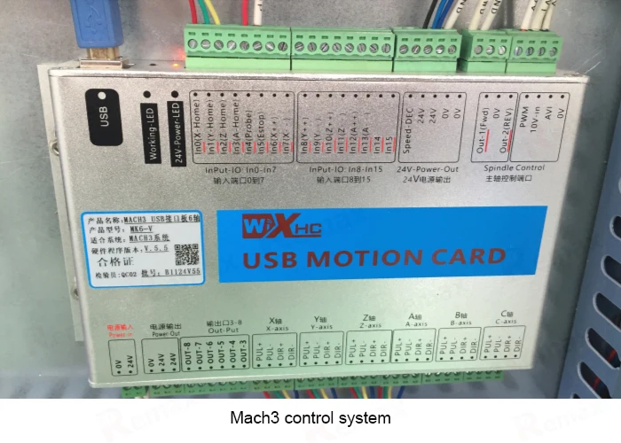 MACH3 5 Axis Control System Cnc Router for Making Wood Acrylic Metal ...