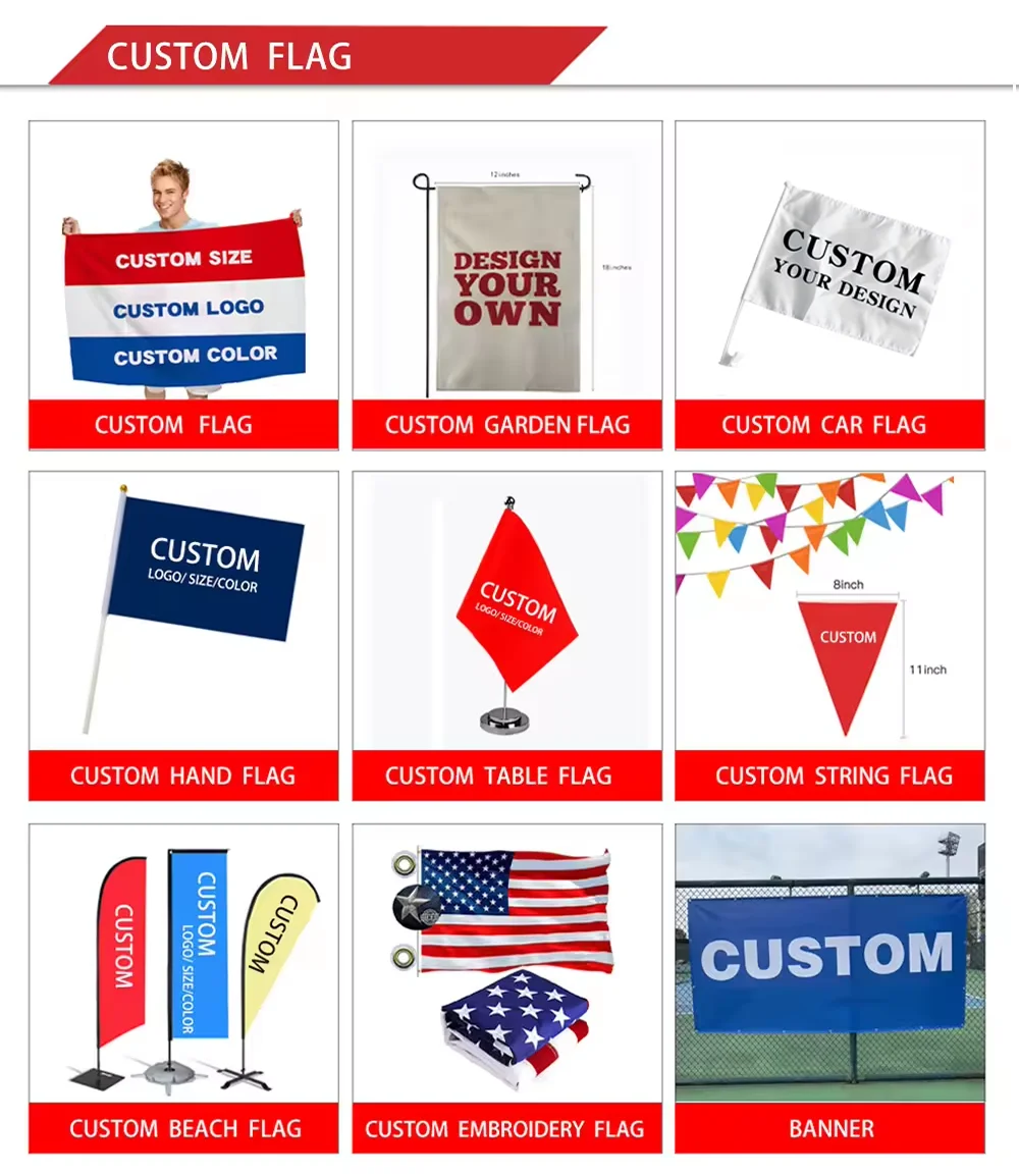 Custom Beach Flags - Promotional Feather Flags for Advertising