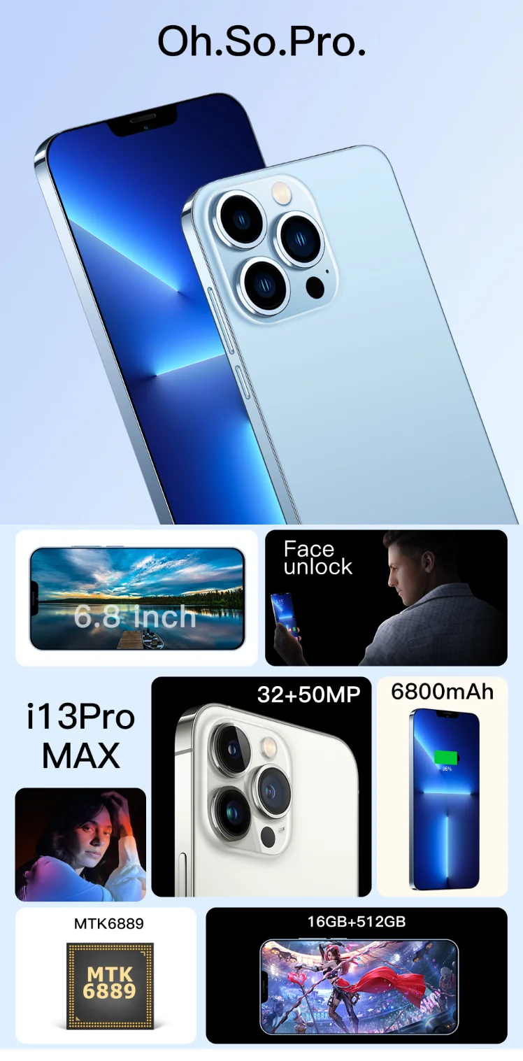 Free Shipping Online Shopping Buy I 13 Phone13 Pro Max With Tv Function ...