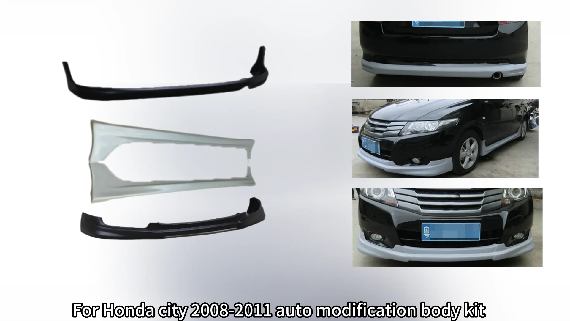 Wide Body Kit For Honda City 2008 2009 2010 2011,The Pp Auto Body ...