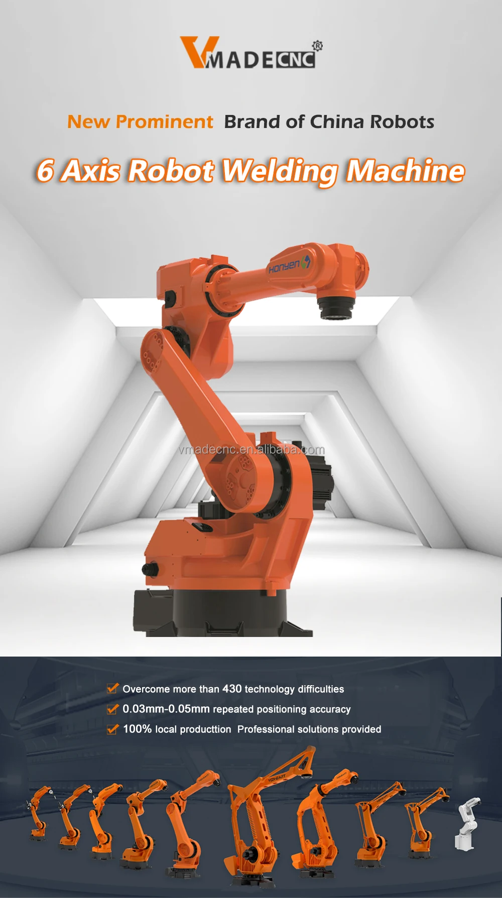 Industrial Robotic Arm Welding Arc Machine Automatic,Robot Welding ...