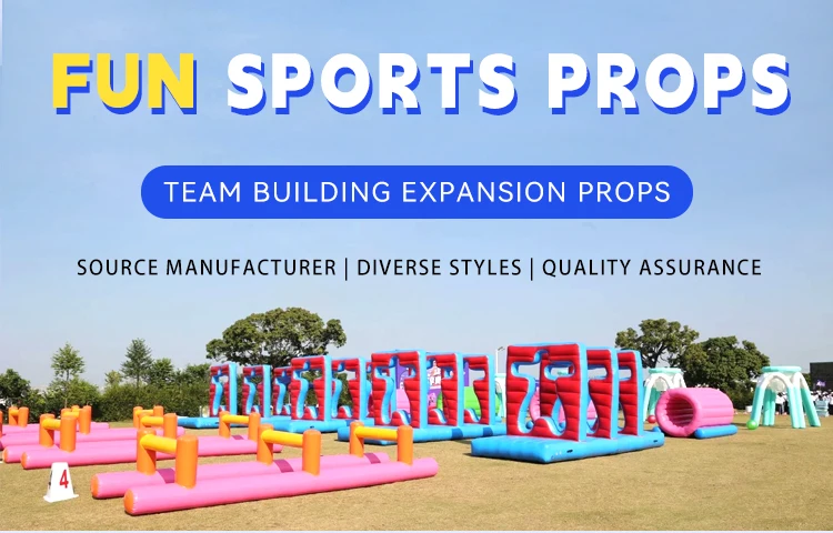 Team Building for Adults Inflatable Riding Game Student Fun Interactive ...