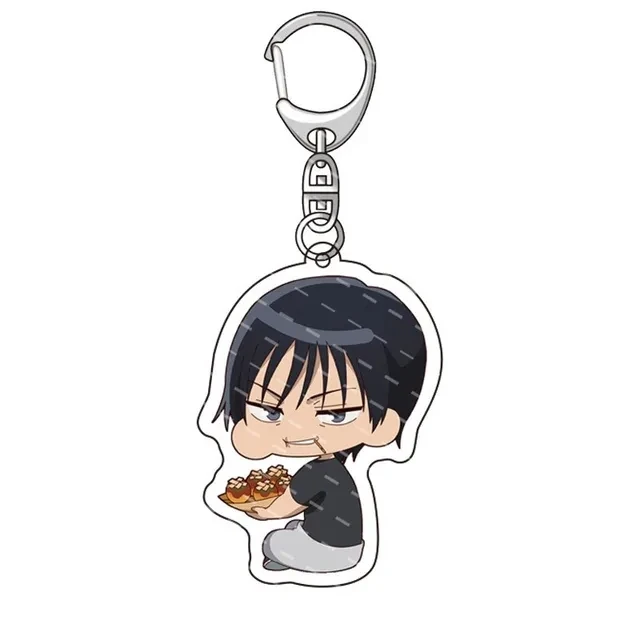 Gojo Geto Fushiguro Toji Jujutsu Kaisen Cosplay Keychains Cute Funny ...