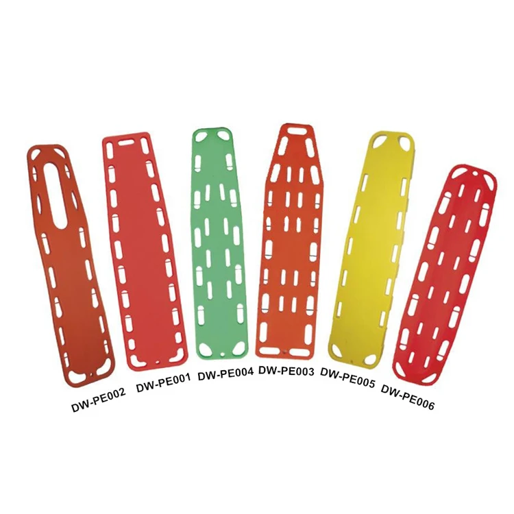 Transfer Plastic Lifeguard Rigid Spinal Spine Board Stretcher With Belt ...