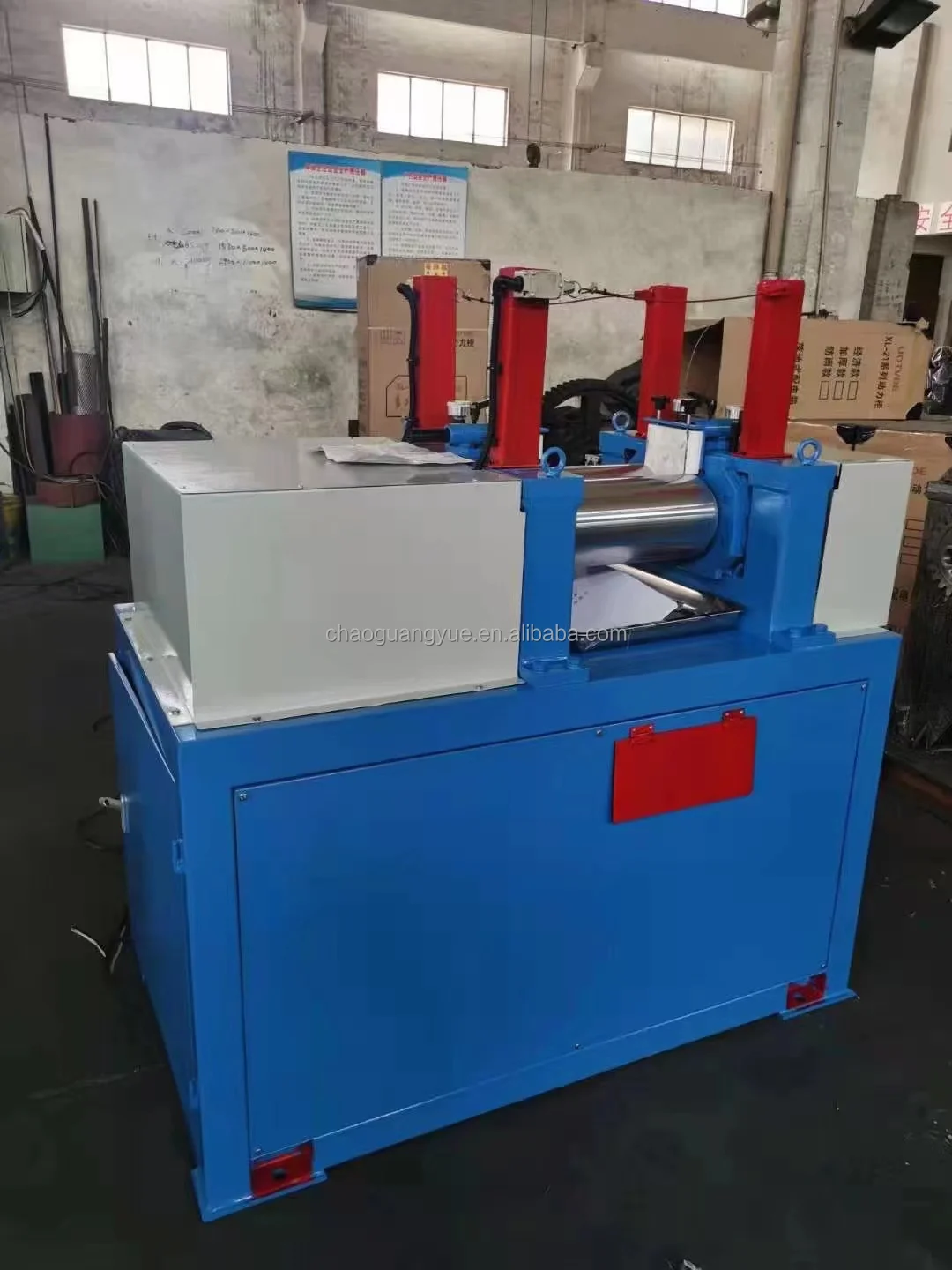 Lab Two Roll Mill Machine - Efficient Plastic Mixing