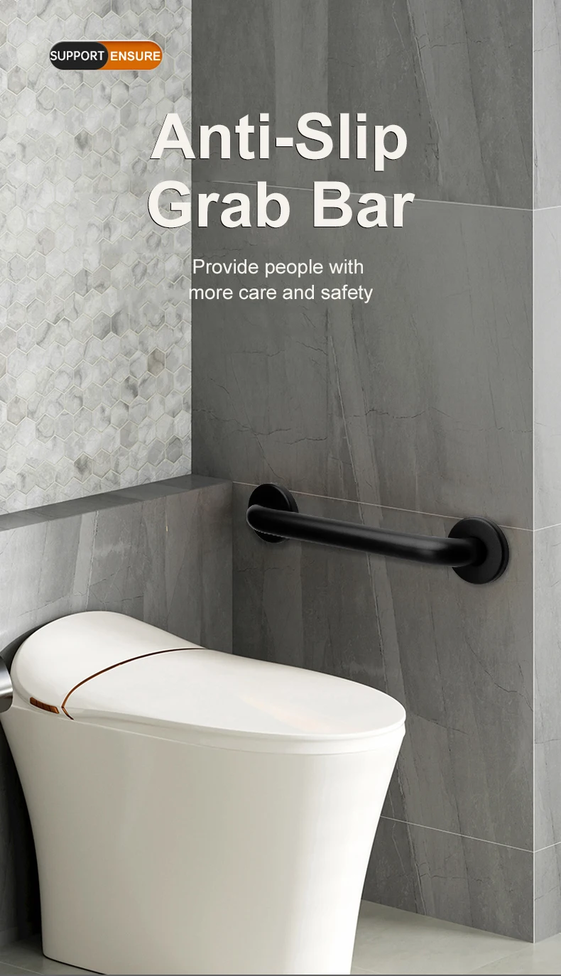 304 Stainless Steel Shower Grab Bar Brushed Nickel Bathroom Balance ...