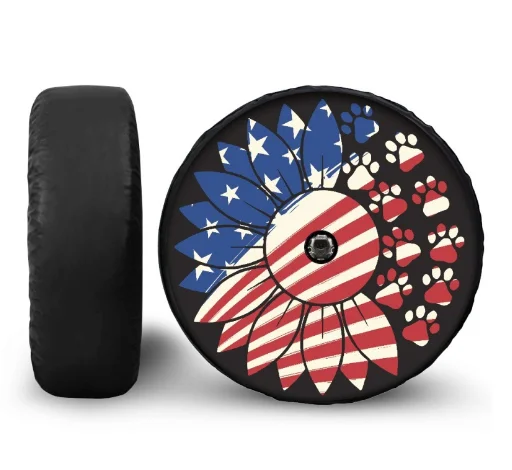 Car All-inclusivespare Spare Tire Cover Cloth Dustproof And Waterproof ...