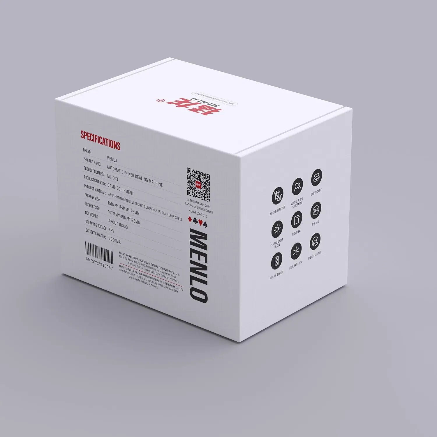 Automatic Card Dealing Robot Poker Dealer Machine With Shuffle Function ...