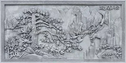 China Brick Lotus Flower Brick Relief Brick - Buy Grc Decorative Panels ...