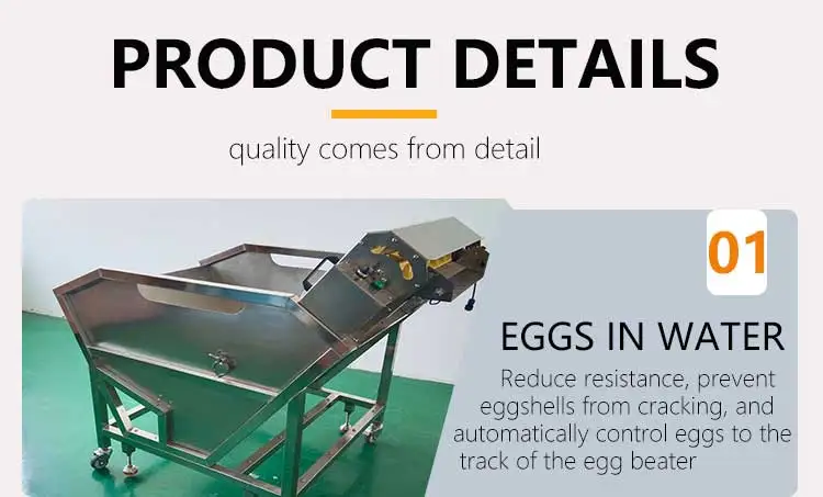 Fully Automatic Egg Duck Egg Liquid Production Line Egg White and Yolk Separation Equipment ...