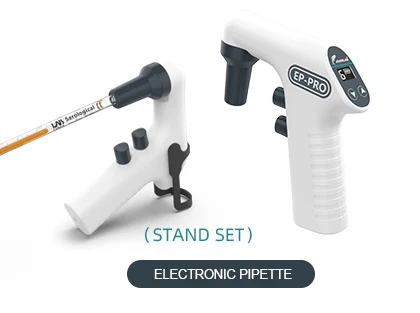 Ep100pro Electronic Pipette Controller with Stand - Customized Support