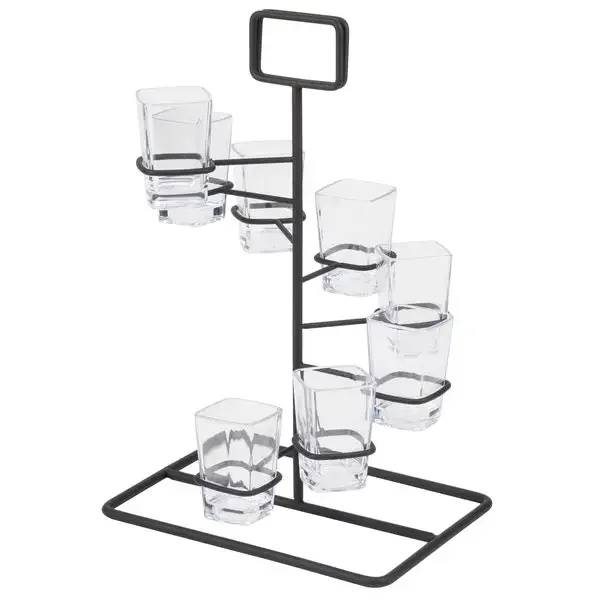 Flight Server Glass Flight Tasting Display for Drinks,Dessert Champagne ...