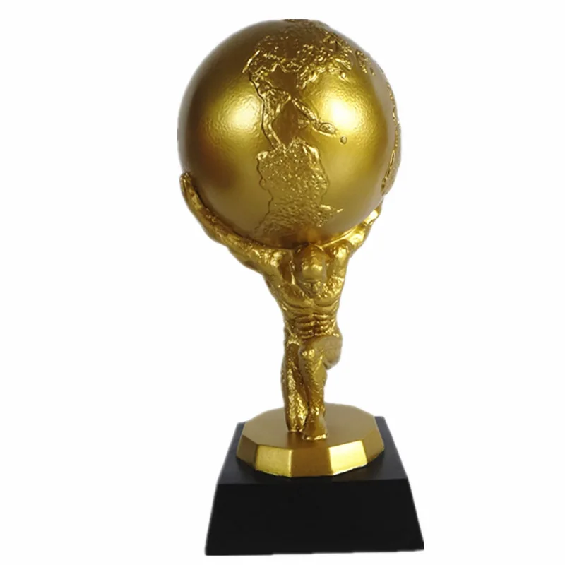 Custom Logo Polyresin Atlas Sculpture 9.6 Inches Bodybuilding Trophy ...