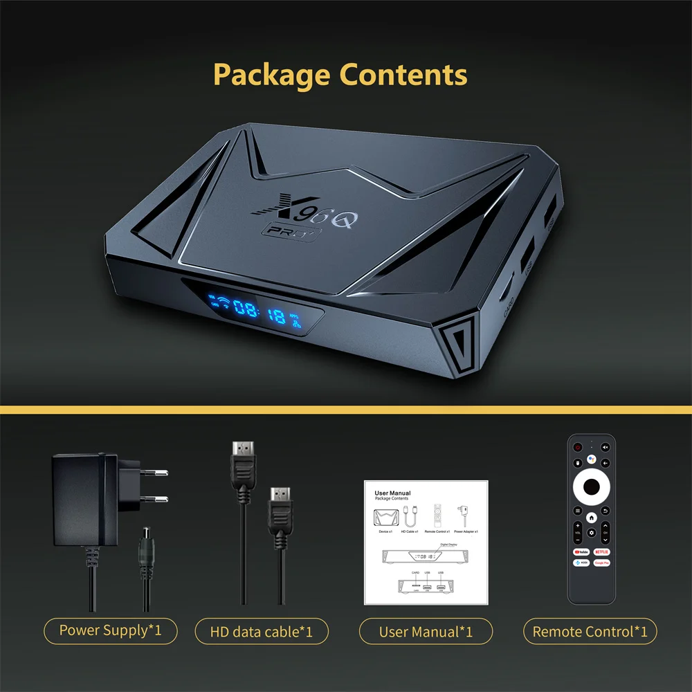 Oem H728 Octa Core Tv Box 4gb Ram 64gb Rom Wifi6 & 8k Resolution