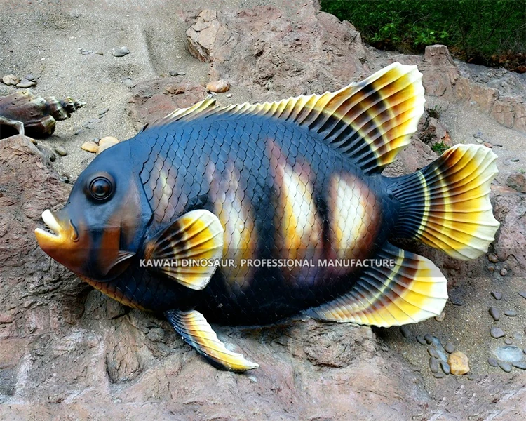 Customized Realistic Tuna Fish Statue With Movements Animatronic Sea ...