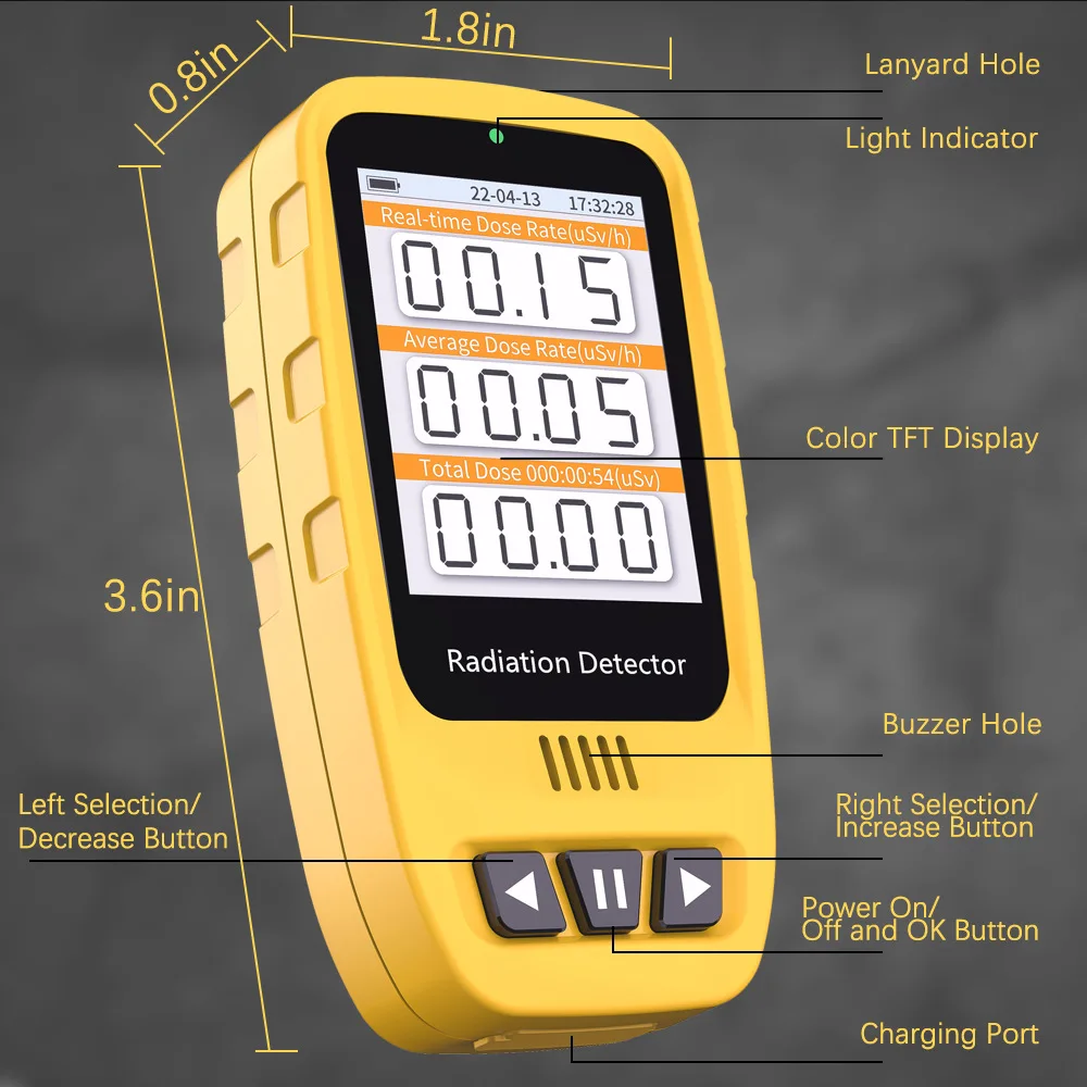 Digital X Beta And Gamma Ray Testing Machine Geiger Counter Nuclear ...